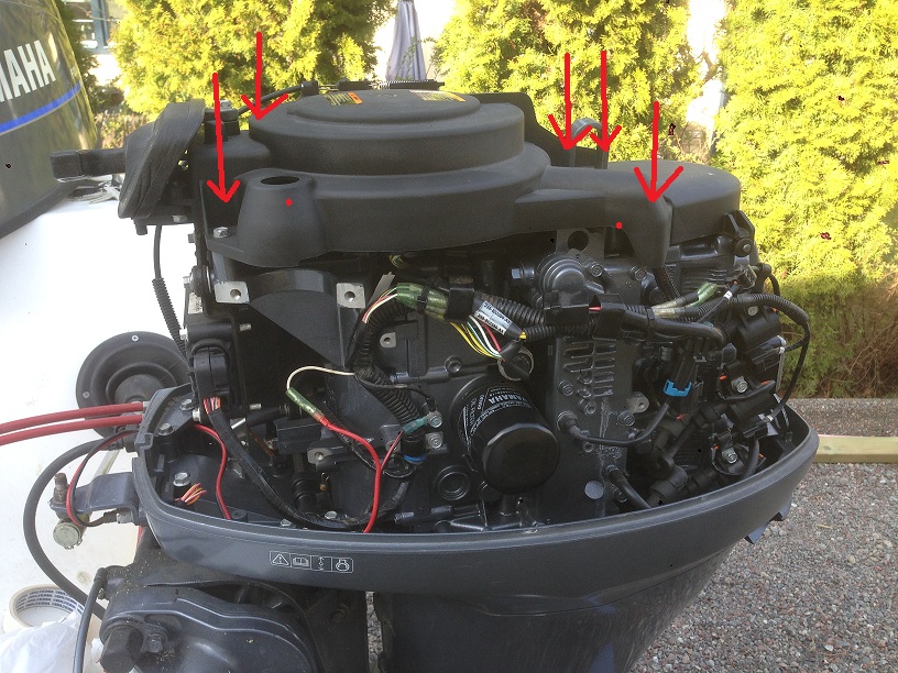Byte av kamrem F40 00 Guide - MotorbåtSnack - Maringuiden