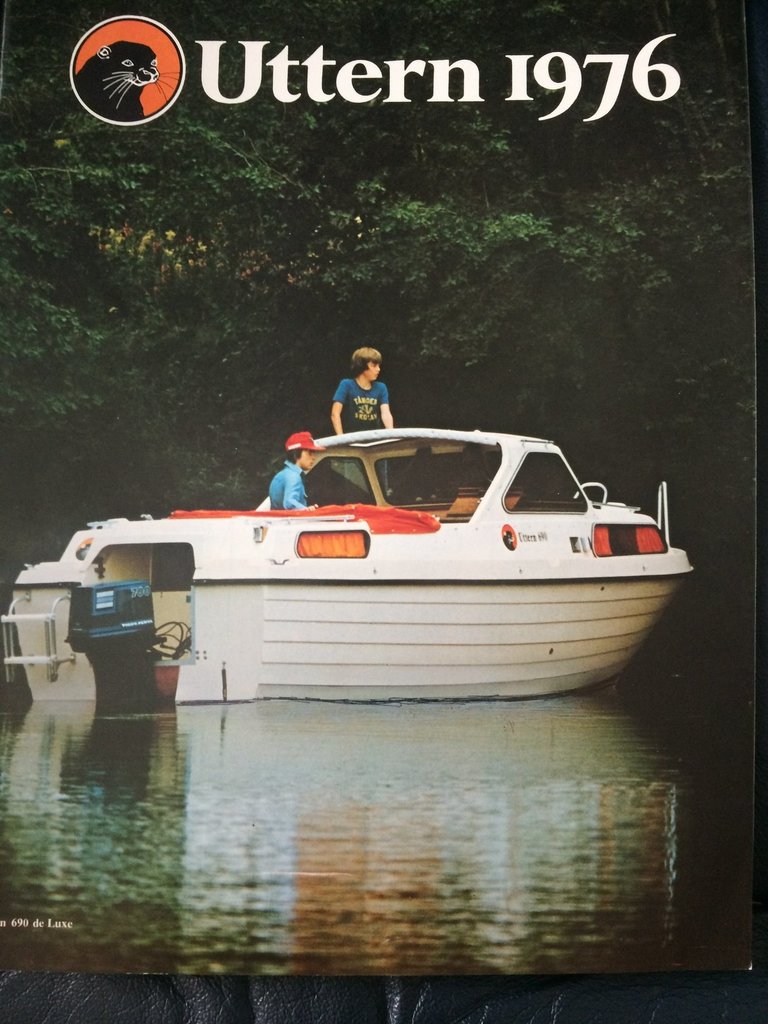 äldre uttern broschyrer - MotorbåtSnack - Maringuiden
